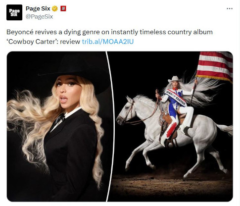 “Cowboy Carter” is Not a Country Album. Saying It Is Insults Beyoncé’s ...